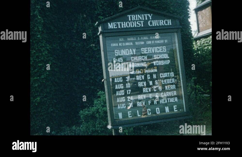 Church sign board Stock Videos & Footage - HD and 4K Video Clips - Alamy