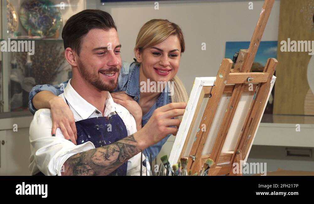 Artist and his wife Stock Videos & Footage - HD and 4K Video Clips - Alamy