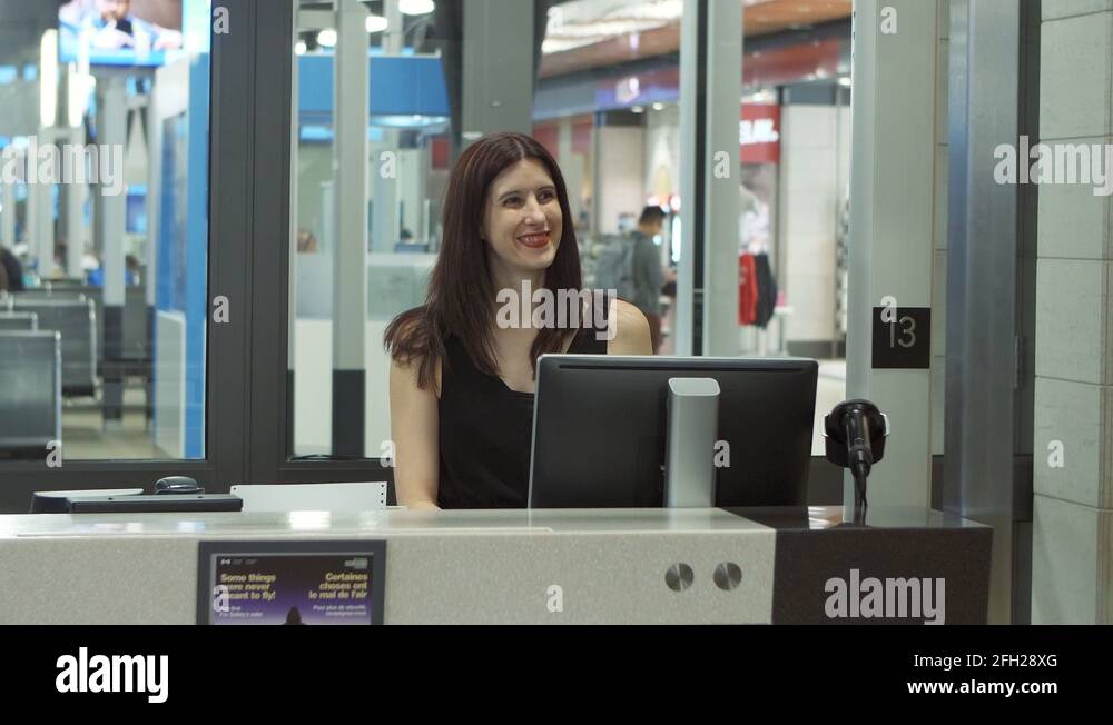 Woman check in Stock Videos & Footage - HD and 4K Video Clips - Alamy