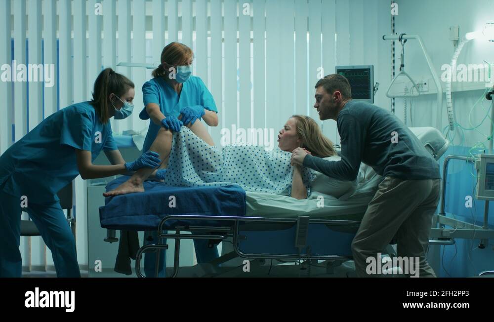 Woman giving birth midwife nurse Stock Videos & Footage - HD and 4K ...