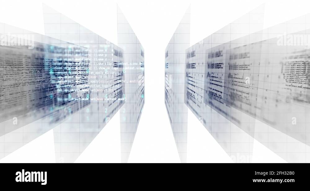 looping footage of Programming code abstract technology background ... looping footage of Programming code abstract technology background ...