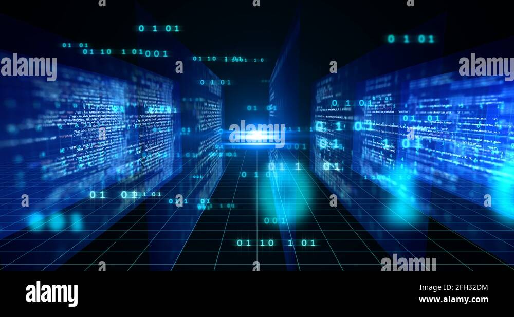 looping footage of Programming code abstract technology background ... looping footage of Programming code abstract technology background ...