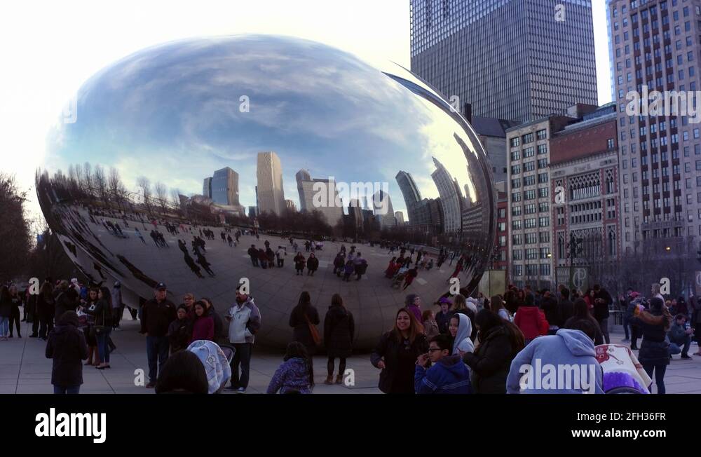 Reflection on cloud gate Stock Videos & Footage - HD and 4K Video Clips ...
