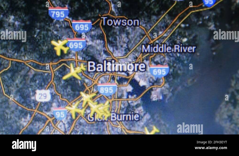 Baltimore map Stock Videos & Footage - HD and 4K Video Clips - Alamy
