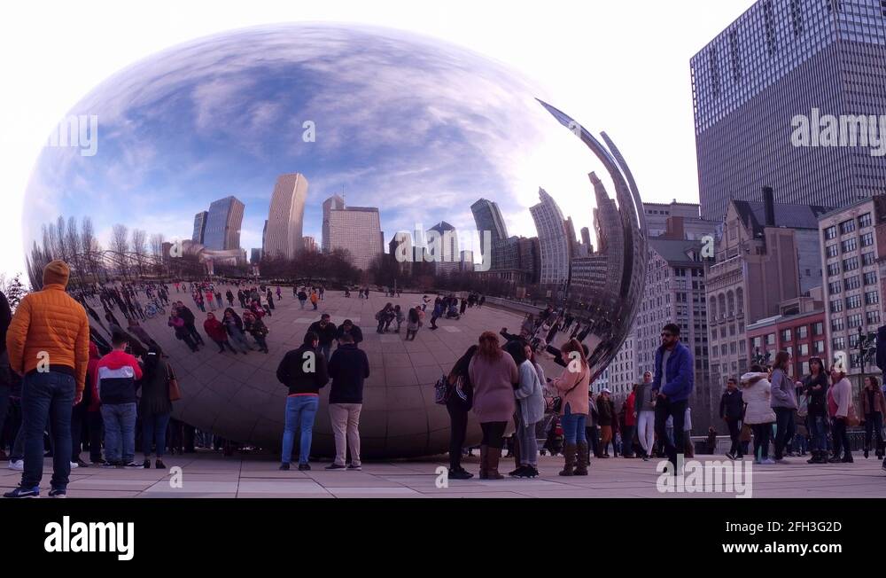 Public art reflection city skyline Stock Videos & Footage - HD and 4K ...