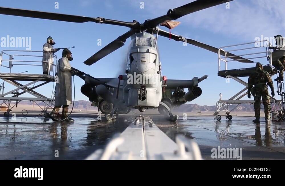 CBRN taught detailed aircraft decontamination training to U.S. troops ...