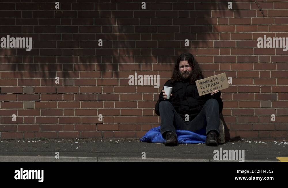 Homeless veteran Stock Videos & Footage - HD and 4K Video Clips - Alamy