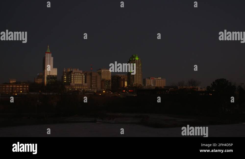 Raleigh night skyline Stock Videos & Footage - HD and 4K Video Clips ...