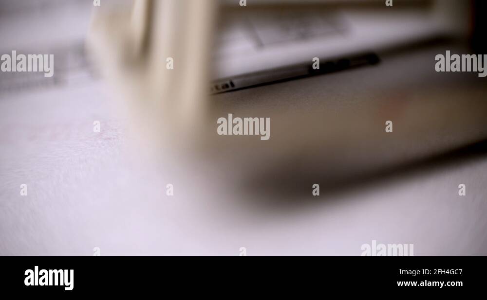 'CONFIDENTIAL' Red Stamp over a white background Stock Video Footage ...