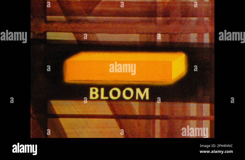 1960s: UNITED STATES: animation of bloom rolling. Billet shape of steel ...