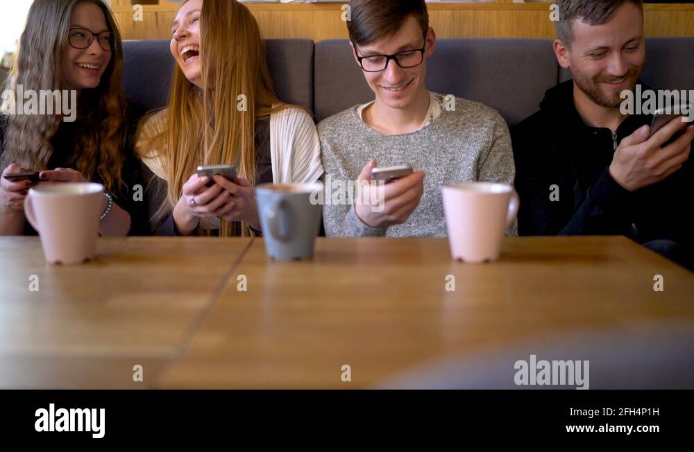 People communicating mobile device Stock Videos & Footage - HD and 4K ...