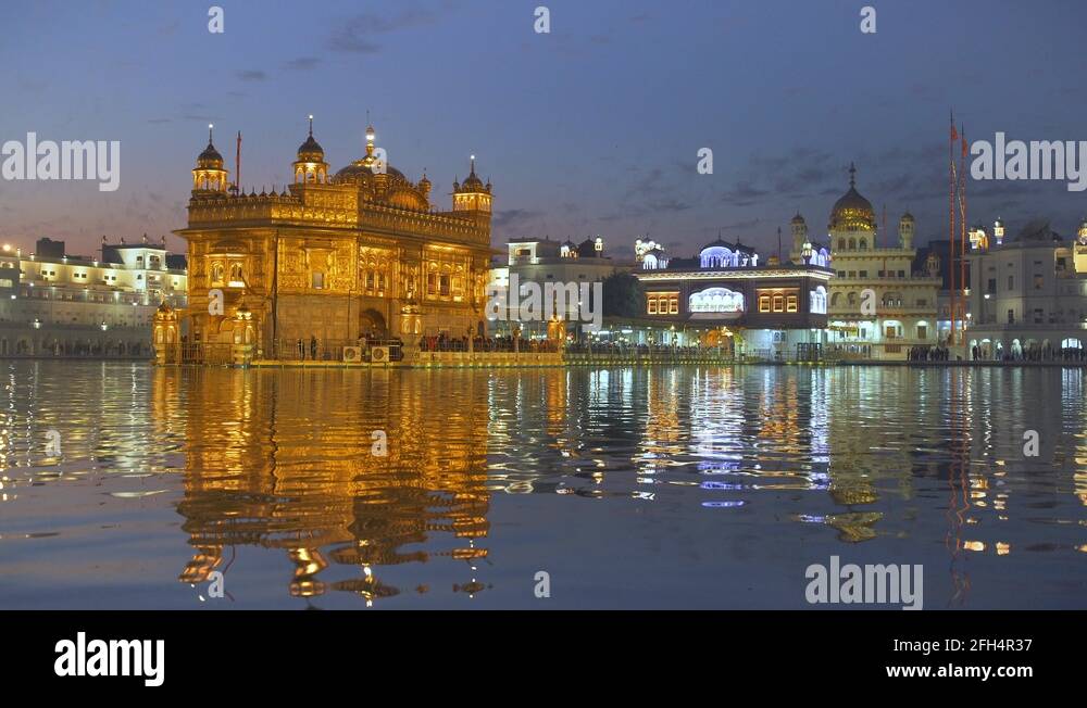 India, Punjab, Amritsar, (Golden Temple), The Harmandir Sahib, Amrit ...