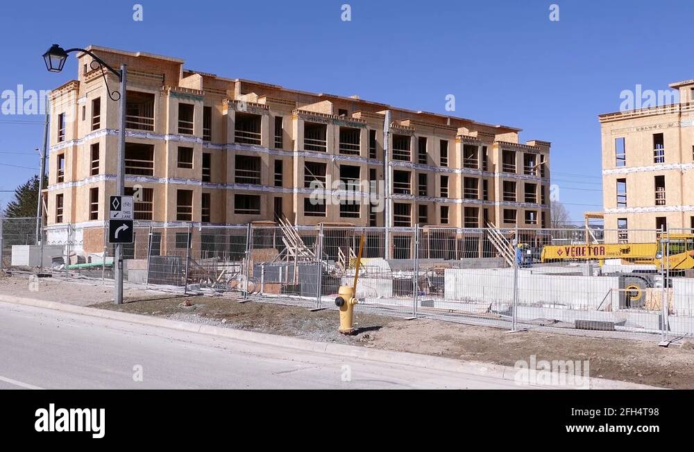 New housing construction site Stock Videos & Footage - HD and 4K Video ...