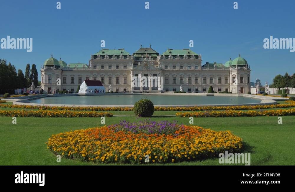 Belvedere palace vienna garden Stock Videos & Footage - HD and 4K Video ...
