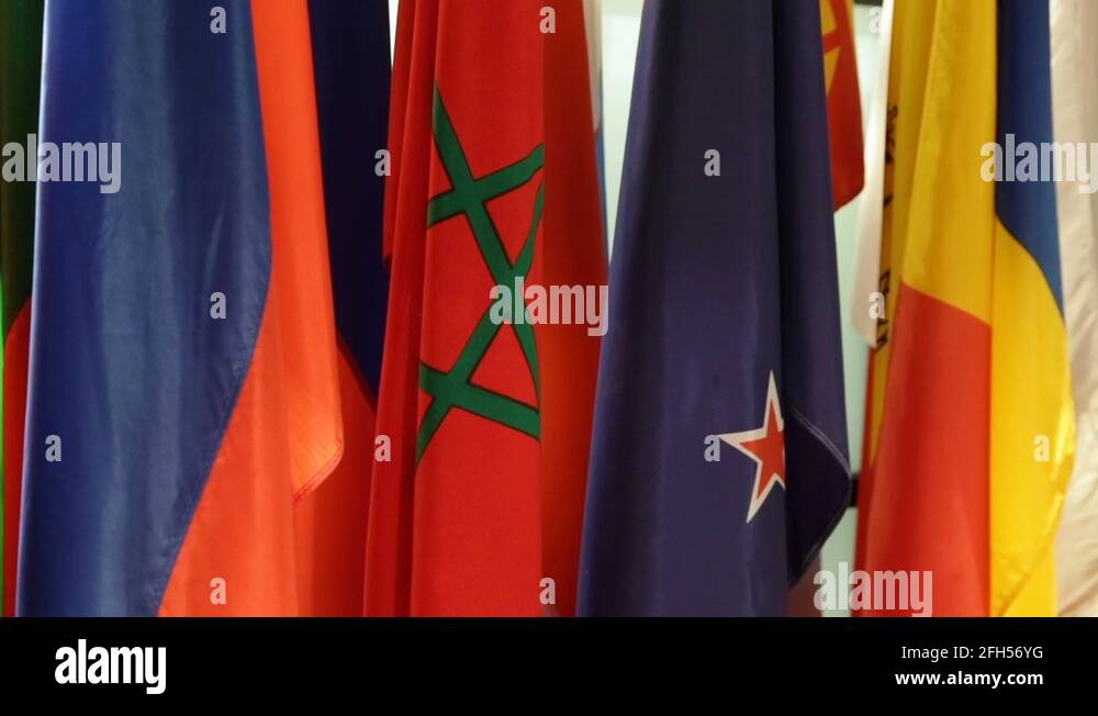 Row national flags world Stock Videos & Footage - HD and 4K Video Clips ...