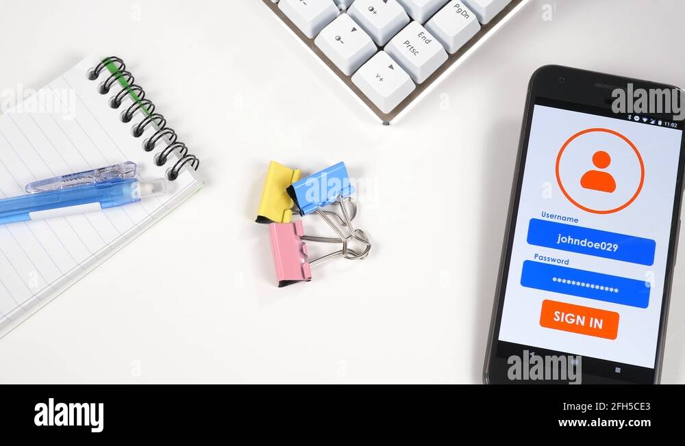 Log in page Stock Videos & Footage - HD and 4K Video Clips - Alamy