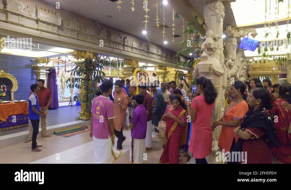 Parade during Panguni Uthiram celebration Stock Video Footage - Alamy