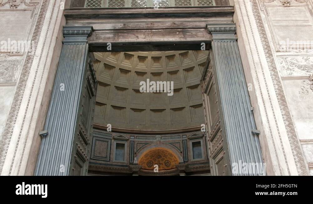 Pantheon entrance door rome Stock Videos & Footage - HD and 4K Video ...