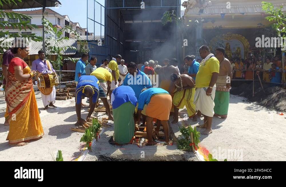 Fire walking ceremony Stock Videos & Footage - HD and 4K Video Clips ...