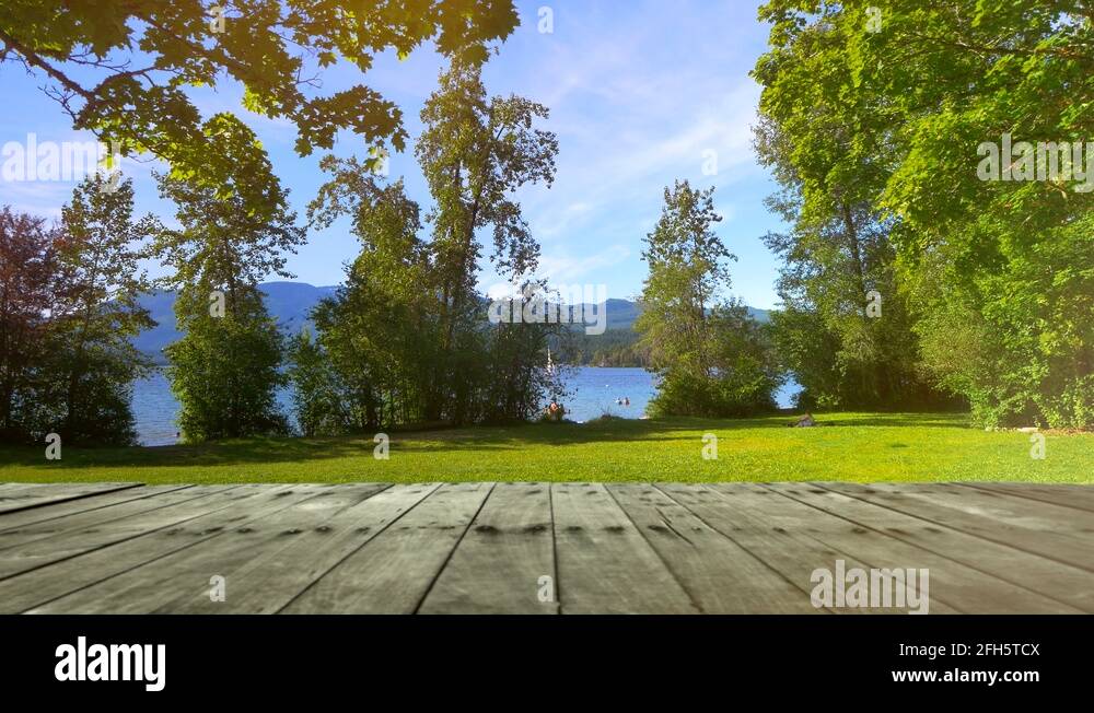 Park Wooden Picnic Table Background, Green Park Grass, Outside Nature ...