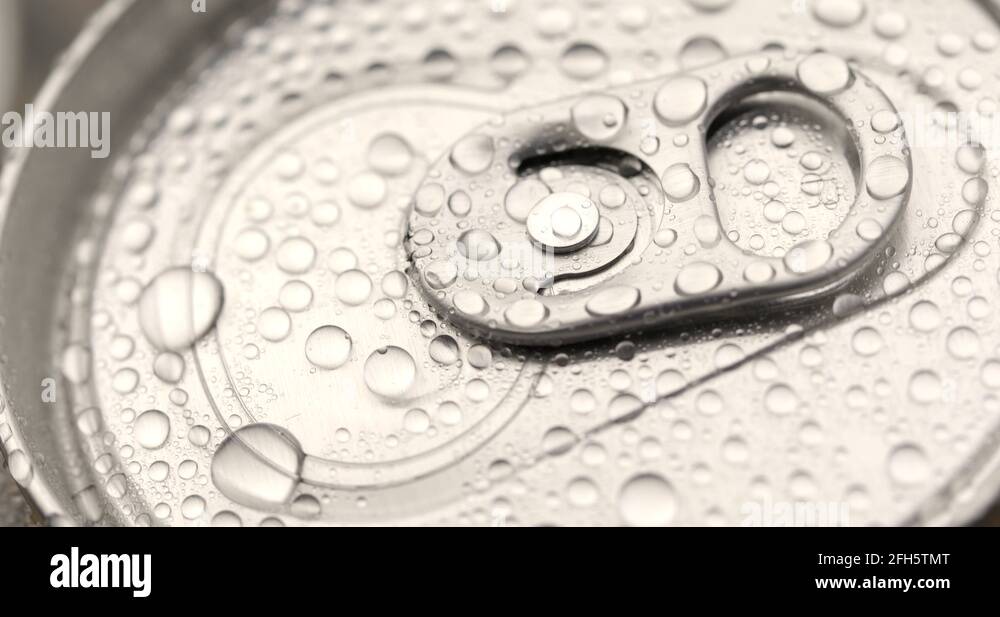 Soda or beer can in rotation Stock Video Footage - Alamy