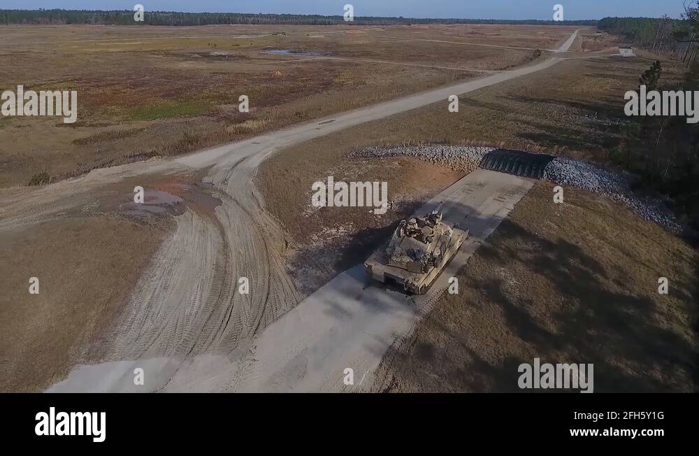 M1A2 Abrams battle tank conducts Table VI Gunnery at Fort Stewart ...