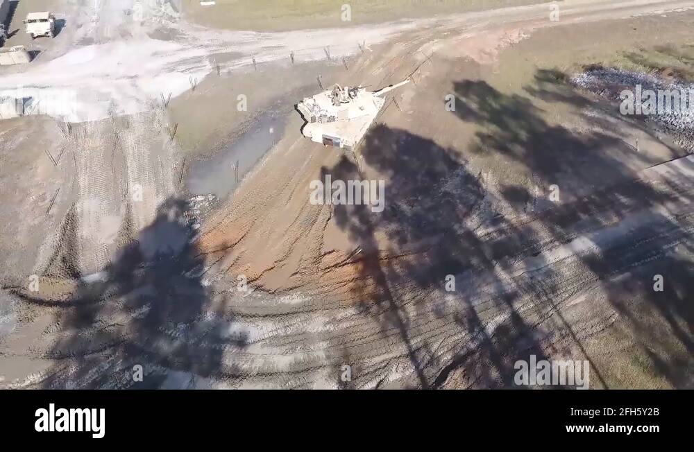 M1A2 Abrams battle tank conducts Table VI Gunnery at Fort Stewart ...
