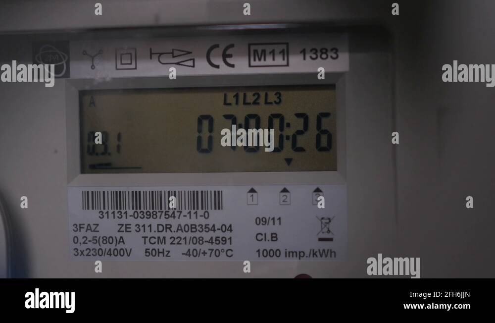 Electricity meter Stock Videos & Footage - HD and 4K Video Clips - Alamy