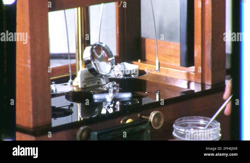 PRECISION SCALE Measure Science Laboratory Vintage Old Film Movie ...