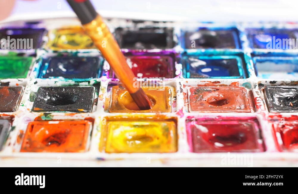 Oil colours paintings Stock Videos & Footage - HD and 4K Video Clips ...