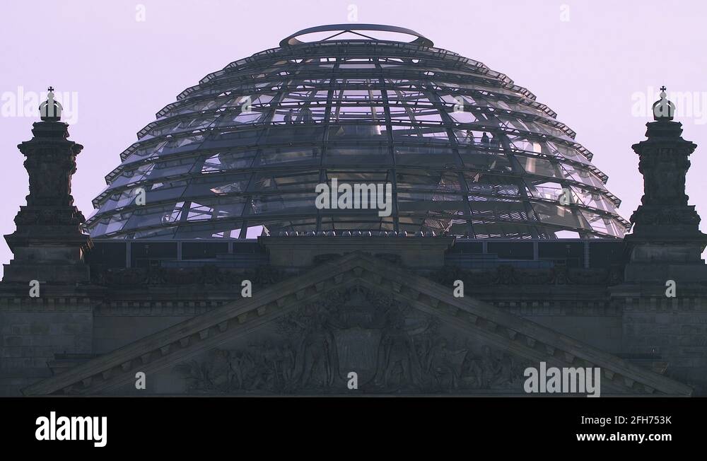 Dome of the Reichstag Building in Berlin Stock Video Footage - Alamy