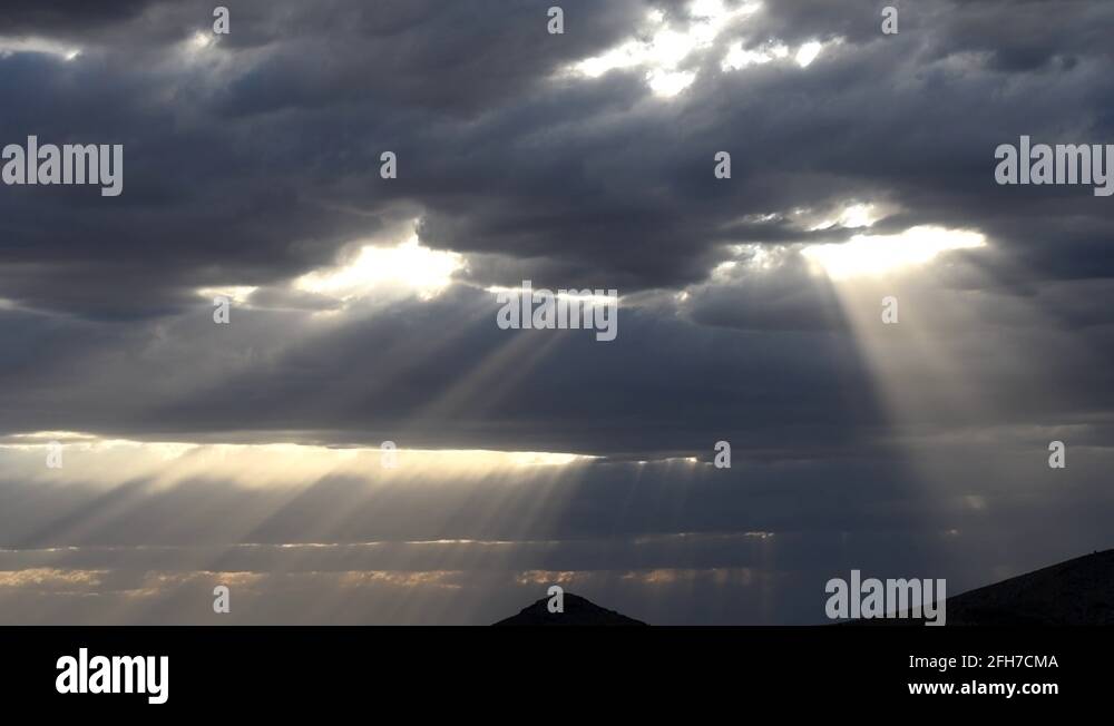 Sun rays bursting through clouds Stock Videos & Footage - HD and 4K ...