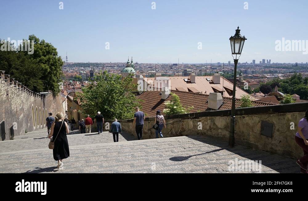 Prague castle steps Stock Videos & Footage - HD and 4K Video Clips - Alamy