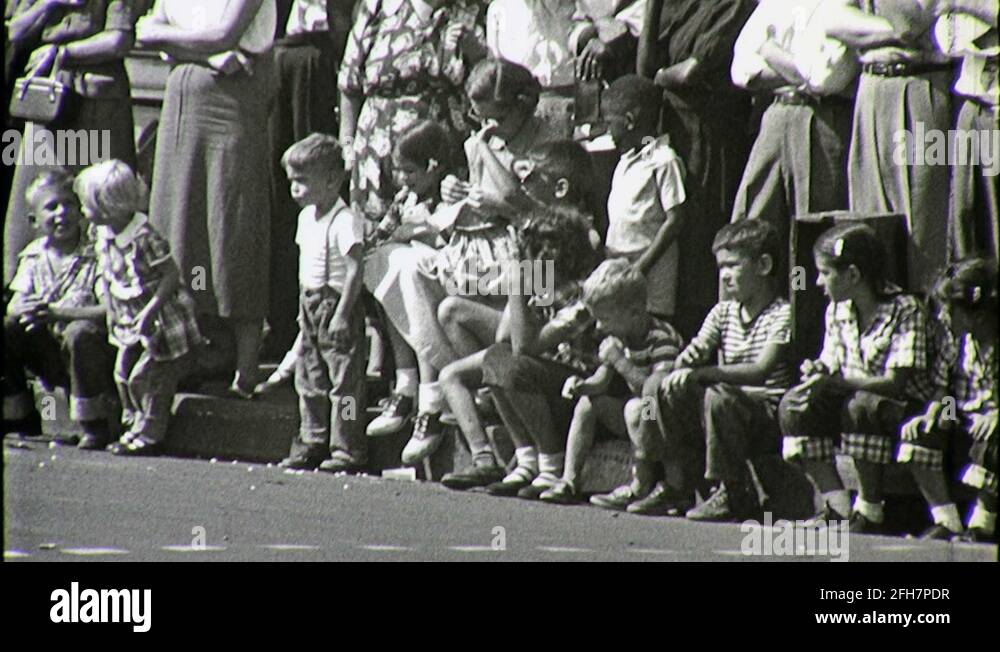 1950s children black and white Stock Videos & Footage - HD and 4K Video ...