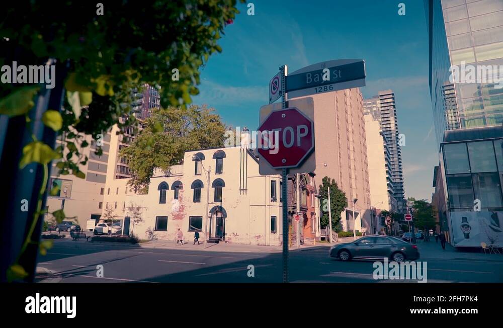 Transportation intersection stop sign Stock Videos & Footage - HD and ...