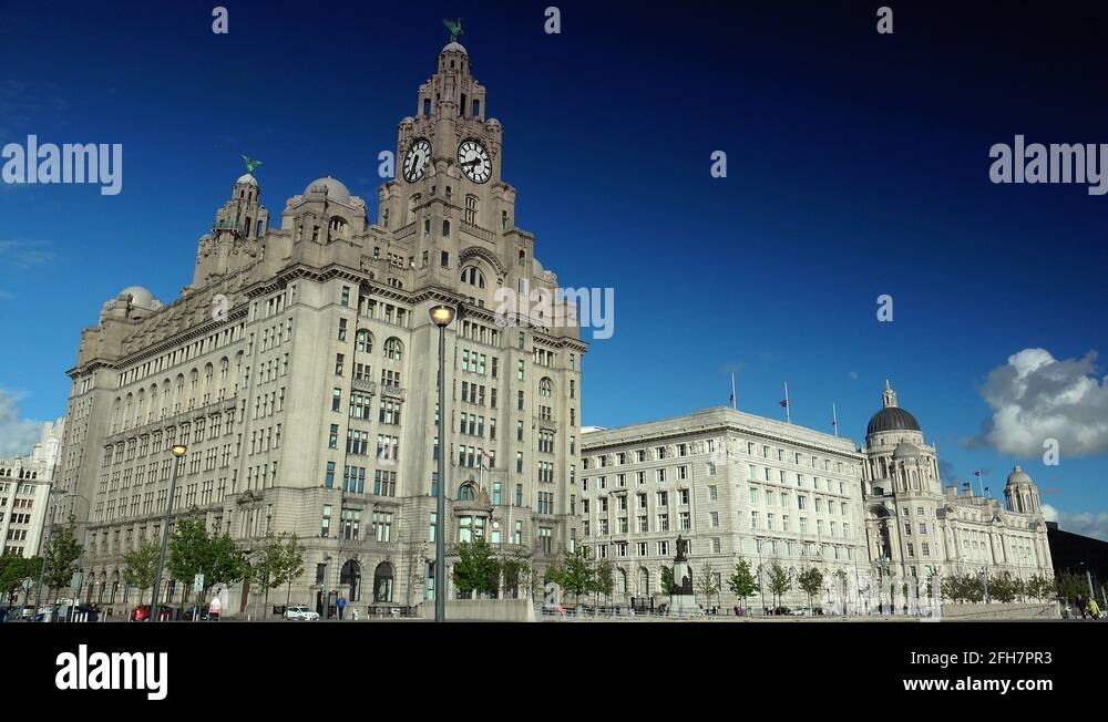 The three graces of liverpool Stock Videos & Footage - HD and 4K Video ...
