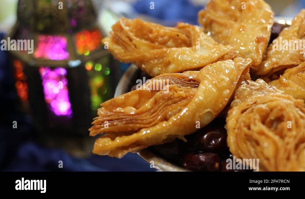 Muslim desserts and sweets Stock Videos & Footage - HD and 4K Video ...