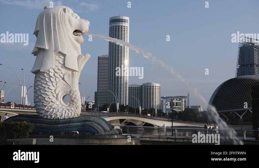 Merlion in singapore Stock Videos & Footage - HD and 4K Video Clips - Alamy