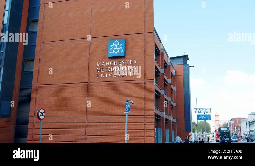 University of manchester campus buildings Stock Videos & Footage - HD ...