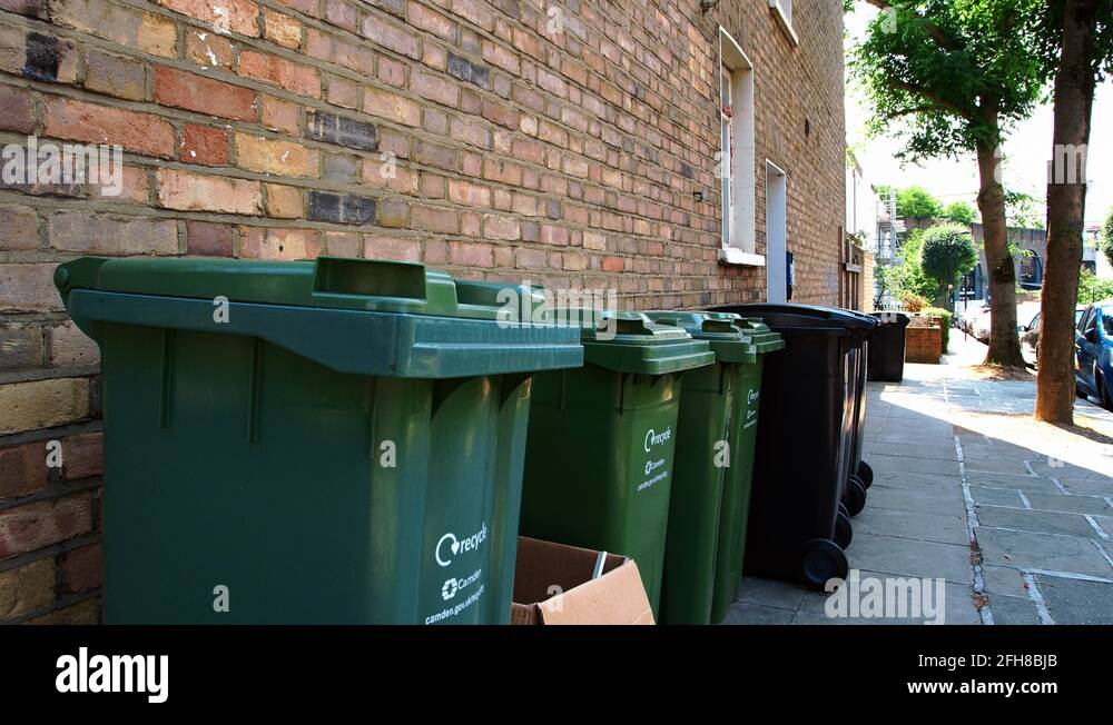 Recycling bins uk Stock Videos & Footage - HD and 4K Video Clips - Alamy