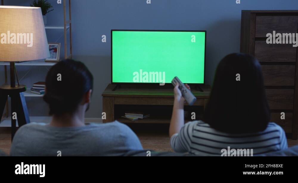 Man watching tv back view sofa Stock Videos & Footage - HD and 4K Video ...