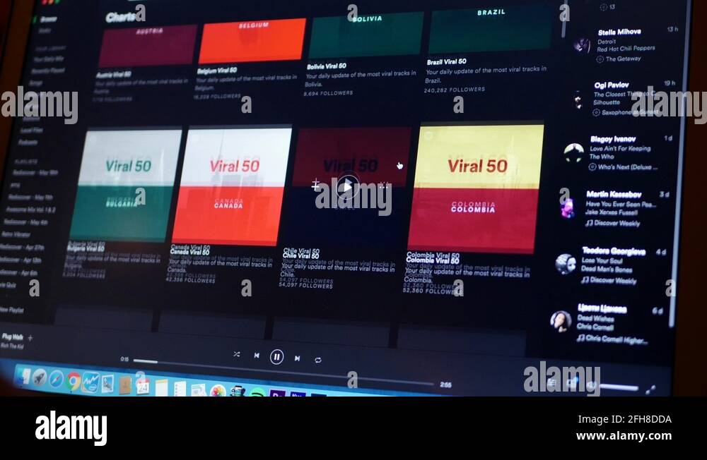 Spotify charts Stock Videos & Footage - HD and 4K Video Clips - Alamy