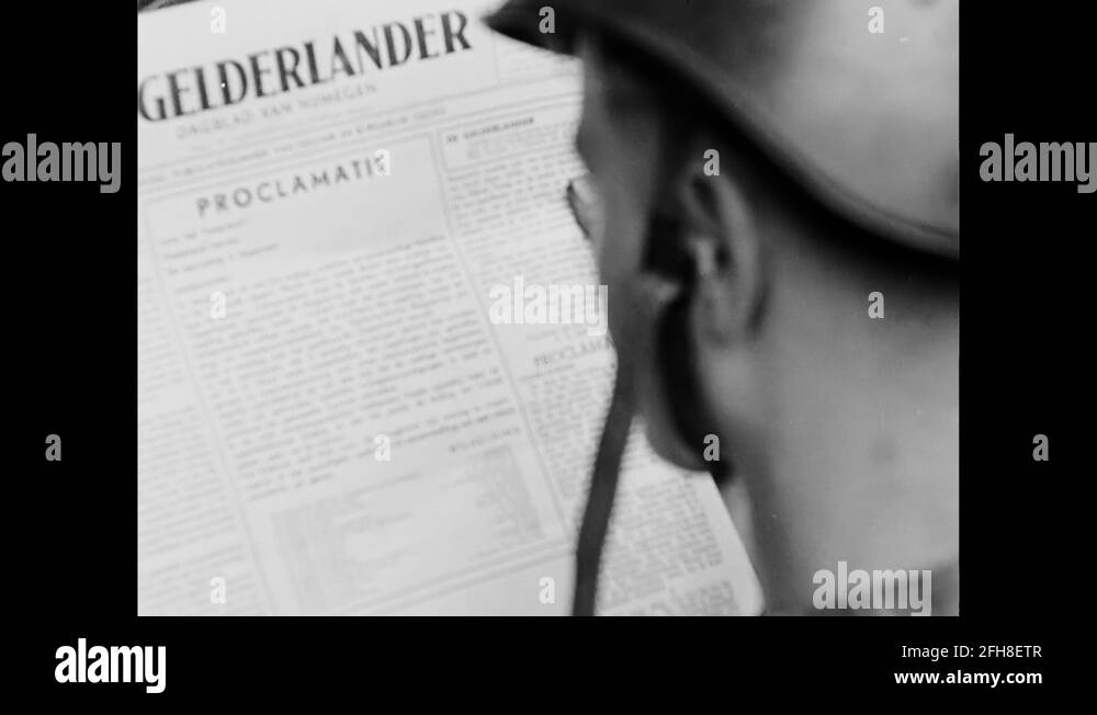 End world war ii newspaper Stock Videos & Footage - HD and 4K Video ...