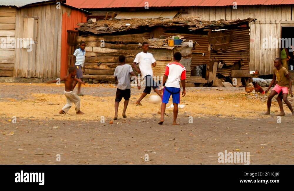 Group of african children playing football Stock Videos & Footage - HD ...