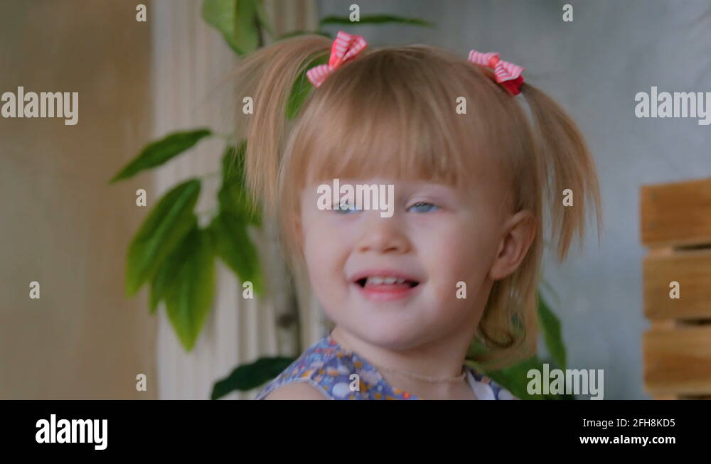 Portrait little girl shy Stock Videos & Footage - HD and 4K Video Clips ...