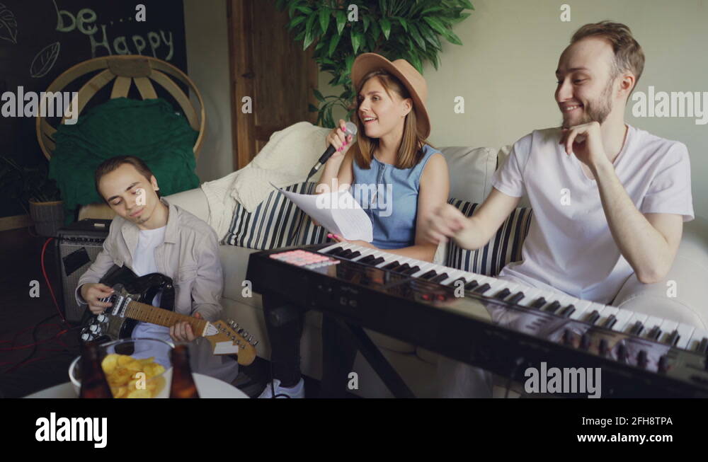 Practising musical instrument Stock Videos & Footage - HD and 4K Video ...