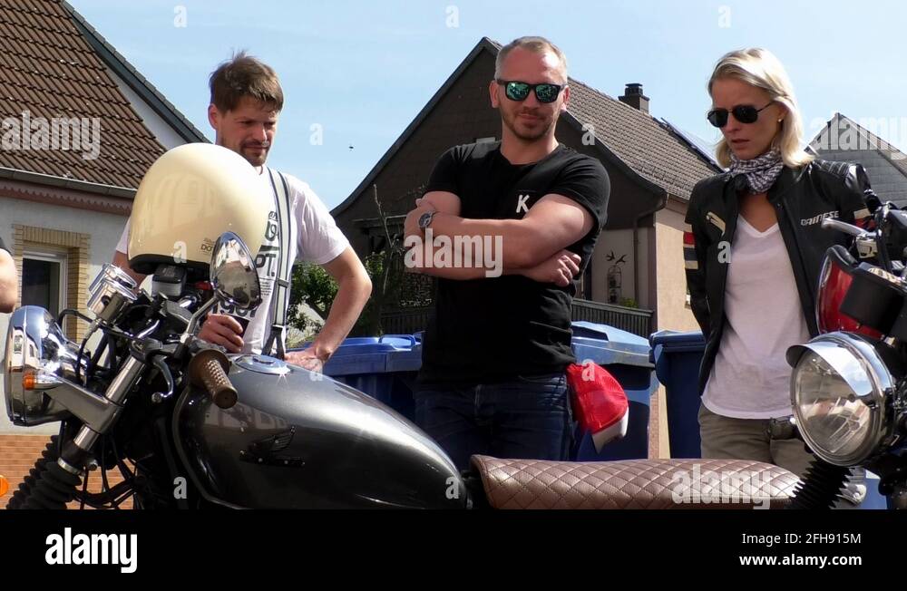 Motorcycle party woman biker Stock Videos & Footage - HD and 4K Video ...