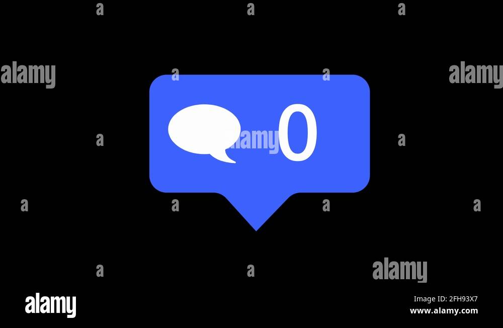 Social media notification icon Stock Videos & Footage - HD and 4K Video ...