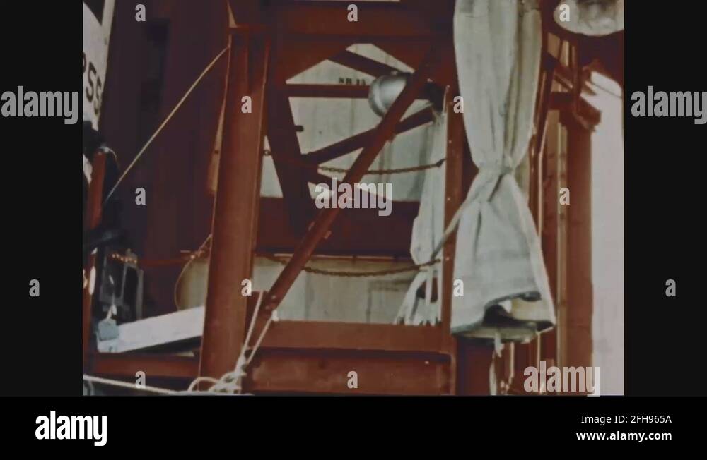 Colonel John Albert check LGM-25C Titan II - 1963 Stock Video Footage ...