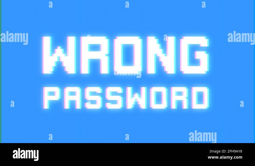 Wrong password Stock Videos & Footage - HD and 4K Video Clips - Alamy